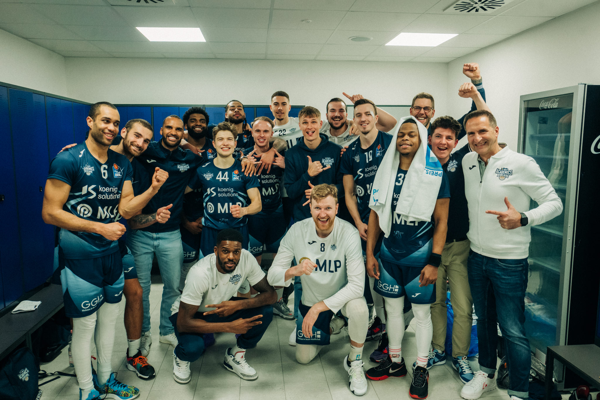 MLP Academics und die Fans mit viel Energie - MLP Academics Heidelberg ...