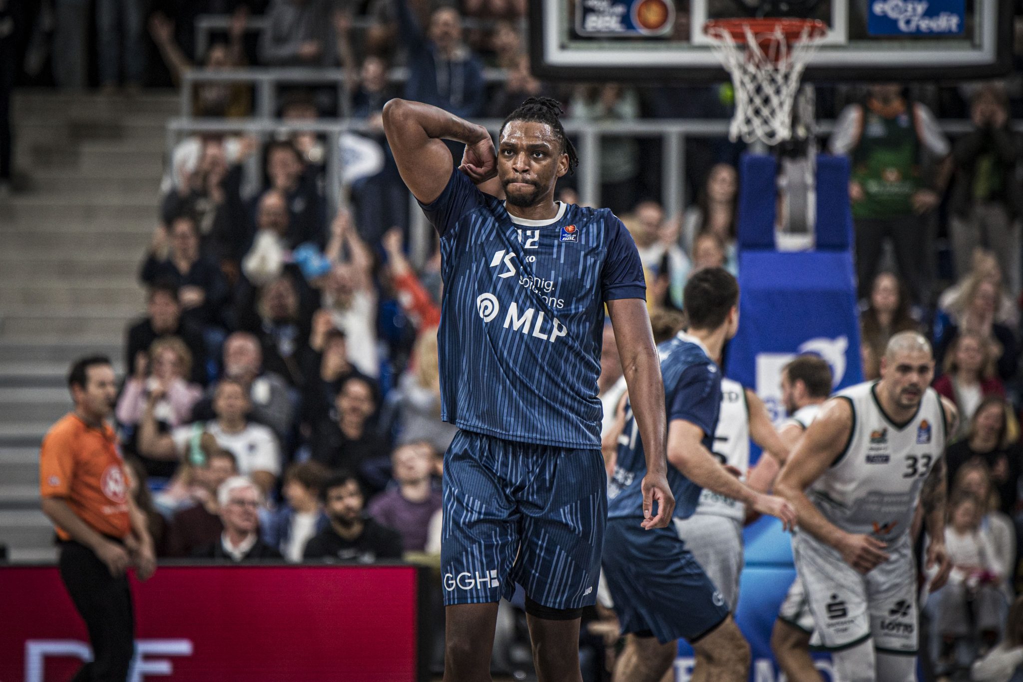 MLP Academics Heidelberg - VET-Concept Gladiators Trier, 09.11.25, easyCredit BBL, 7. Spieltag ...